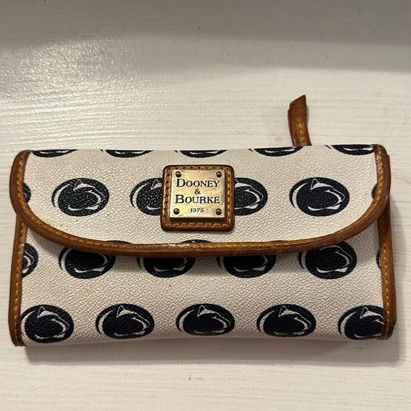 Dooney & Bourke | Bags | Penn State Dooney And Bourke Large Wallet ...